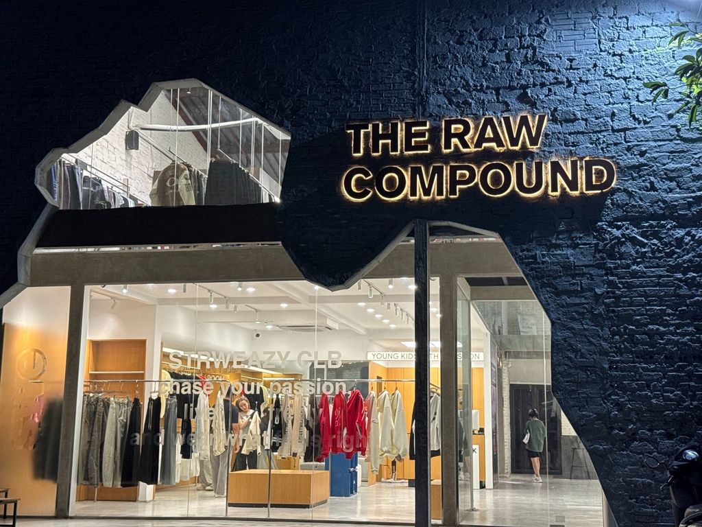 The Raw Compound Hà Nội: Tổ hợp local brand mới hot nhất 2025