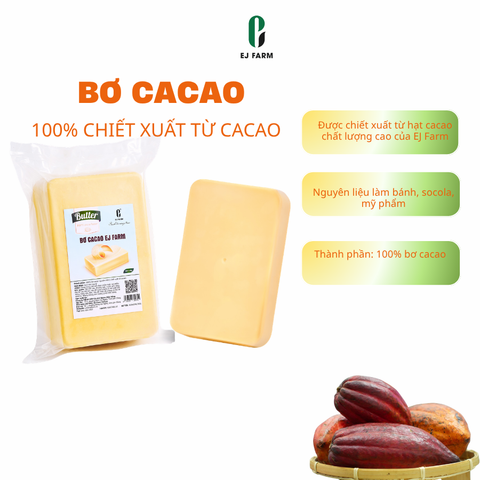 Cacao Nguyên Bản EJ Farm – Hương Vị Cacao Nguyên Chất Từ Nông Trại Việ ...