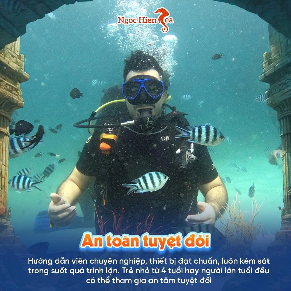 Đi Bộ Dưới Biển Cho Người Không Biết Bơi: Hướng Dẫn Sử Dụng Thiết Bị– Ngoc Hien Sea
