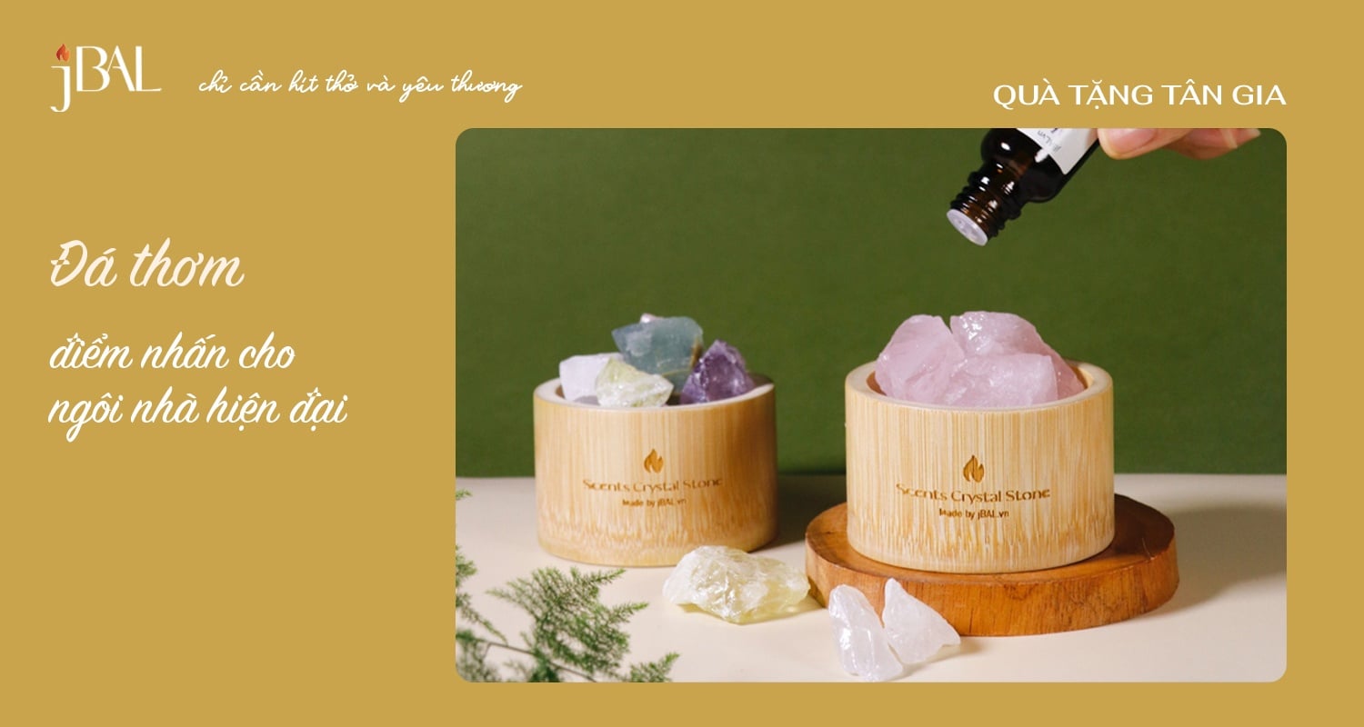 Quà Tân Gia Tinh Tế: Set Đá Thơm jBAL Sang Trọng & May Mắn