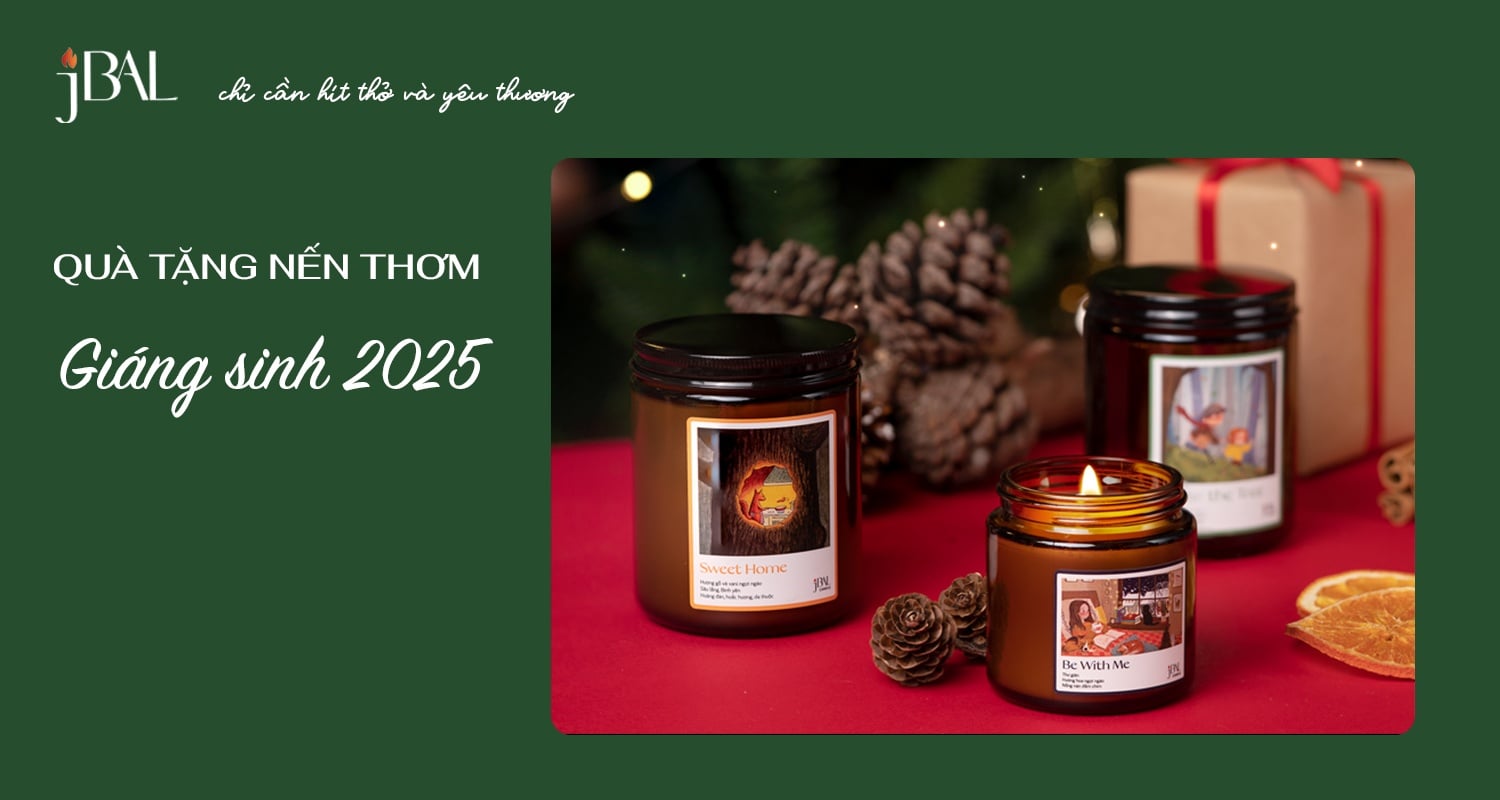 Quà Tặng Noel Dễ Chọn: Set Nến Thơm Giáng Sinh 190K-350K (UPDATE 2025)
