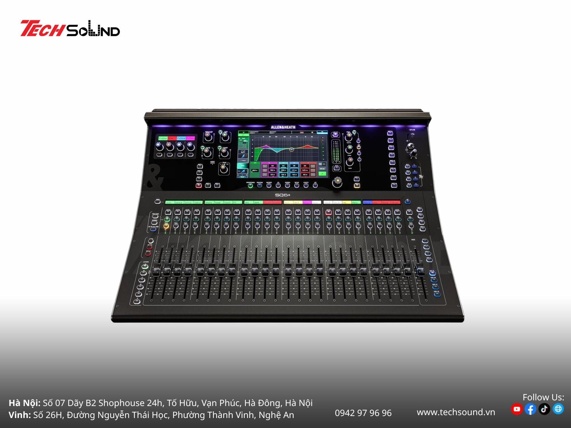 Đánh giá bàn mixer Allen & Heath SQ6+