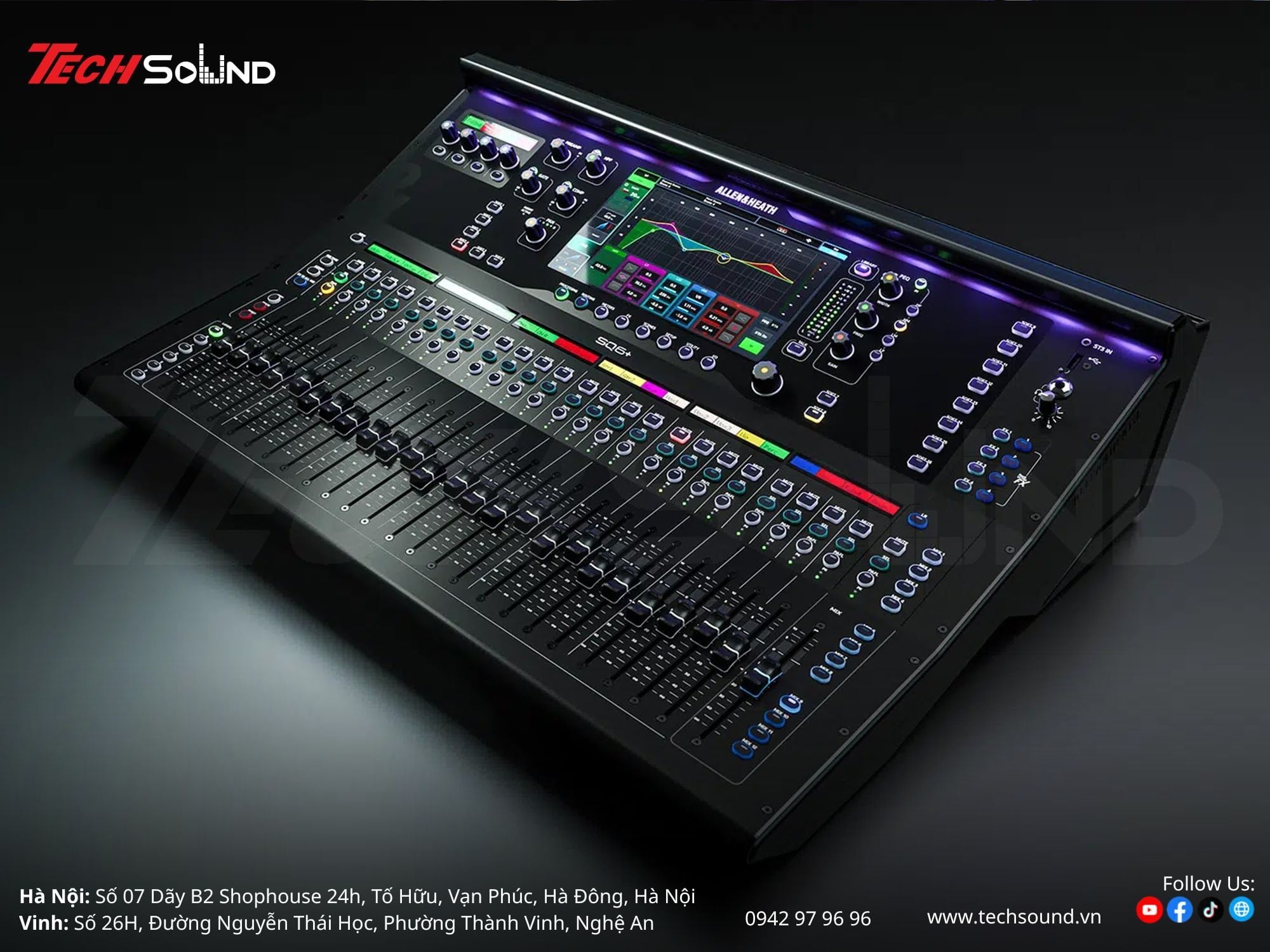 Đánh giá bàn mixer Allen & Heath SQ6+