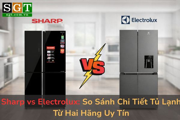Sharp vs Electrolux: So Sánh Chi Tiết Tủ Lạnh Từ Hai Hãng Uy Tín
