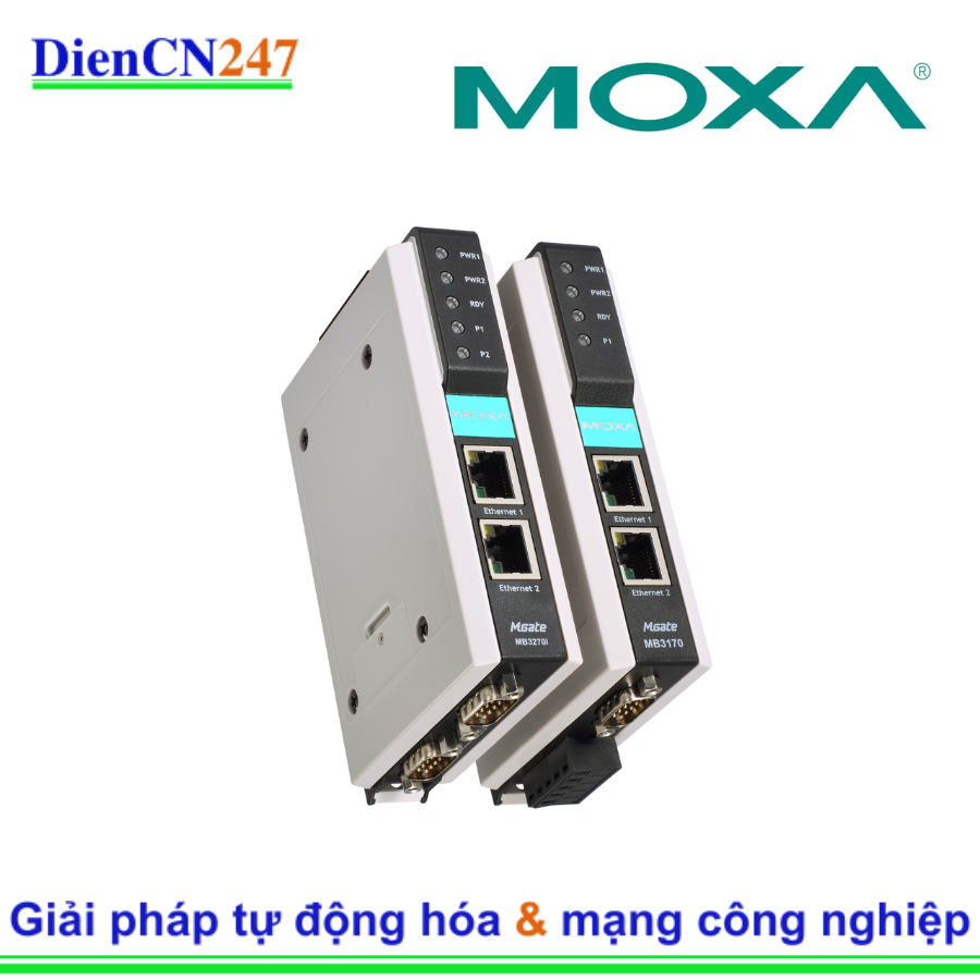MGate MB3170I Moxa Vietnam | DienCN247 – Điện Công Nghiệp 247 - DienCN247