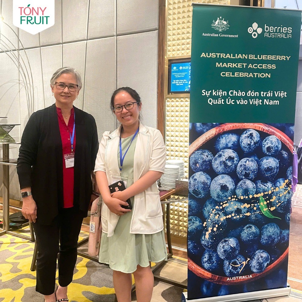 Tony Fruit tại sự kiện chào đón Việt quất Úc năm 2026 – Tonyfruit