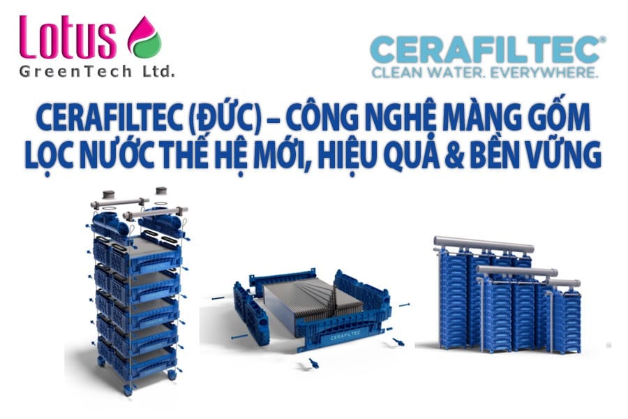 Cerafiltec (Đức) – Công Nghệ Màng Gốm Lọc Nước Thế Hệ Mới, Hiệu Quả ...