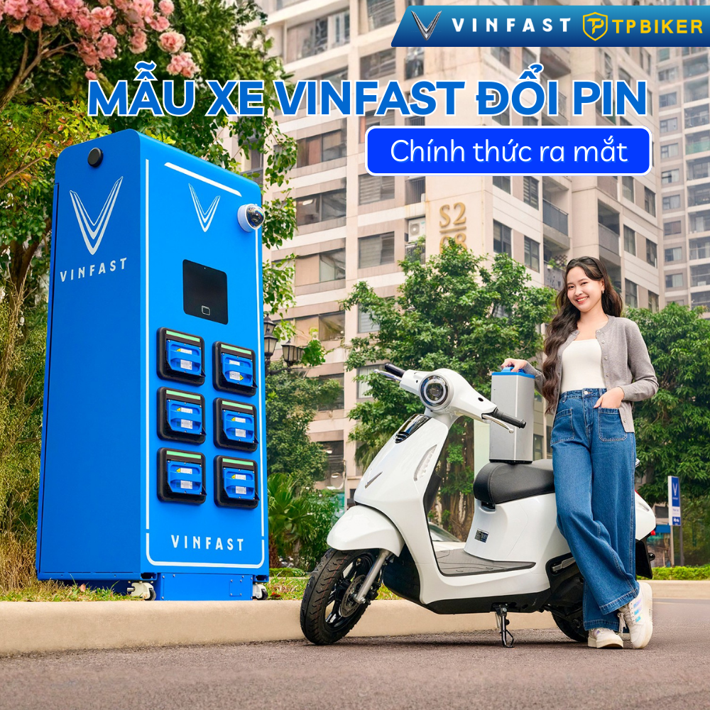 VinFast ra mắt 4 xe máy điện, vận hành 4.500 trạm đổi pin – TP BIKER ...