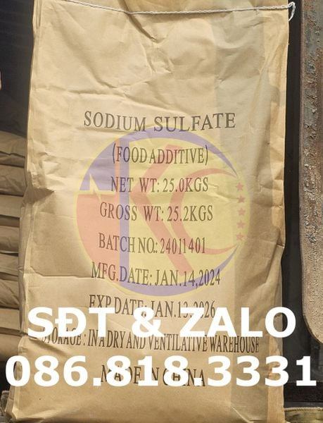 Na2SO4 - Sodium Sulfate anhydrous là gì? – KDCCHEMICAL