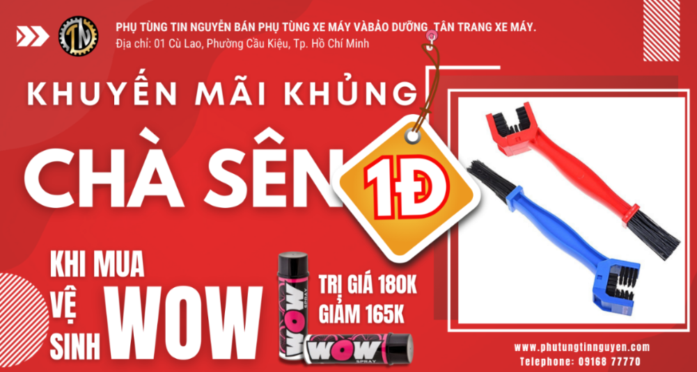 KHUYẾN MÃI KHỦNG – CHÀ SÊN CHỈ 1Đ