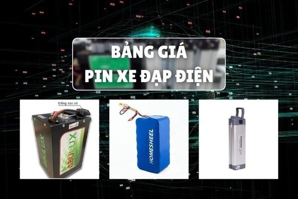 Pin Xe Đạp Điện Giá Bao Nhiêu? Bảng Giá 2026 & Cách Chọn Pin Chuẩn