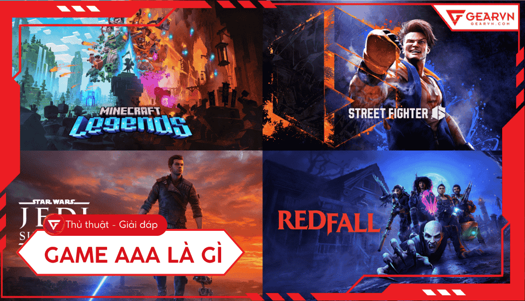 Game AAA là gì? Cấu hình PC phù hợp và top 15+ game AAA hay – GEARVN.COM
