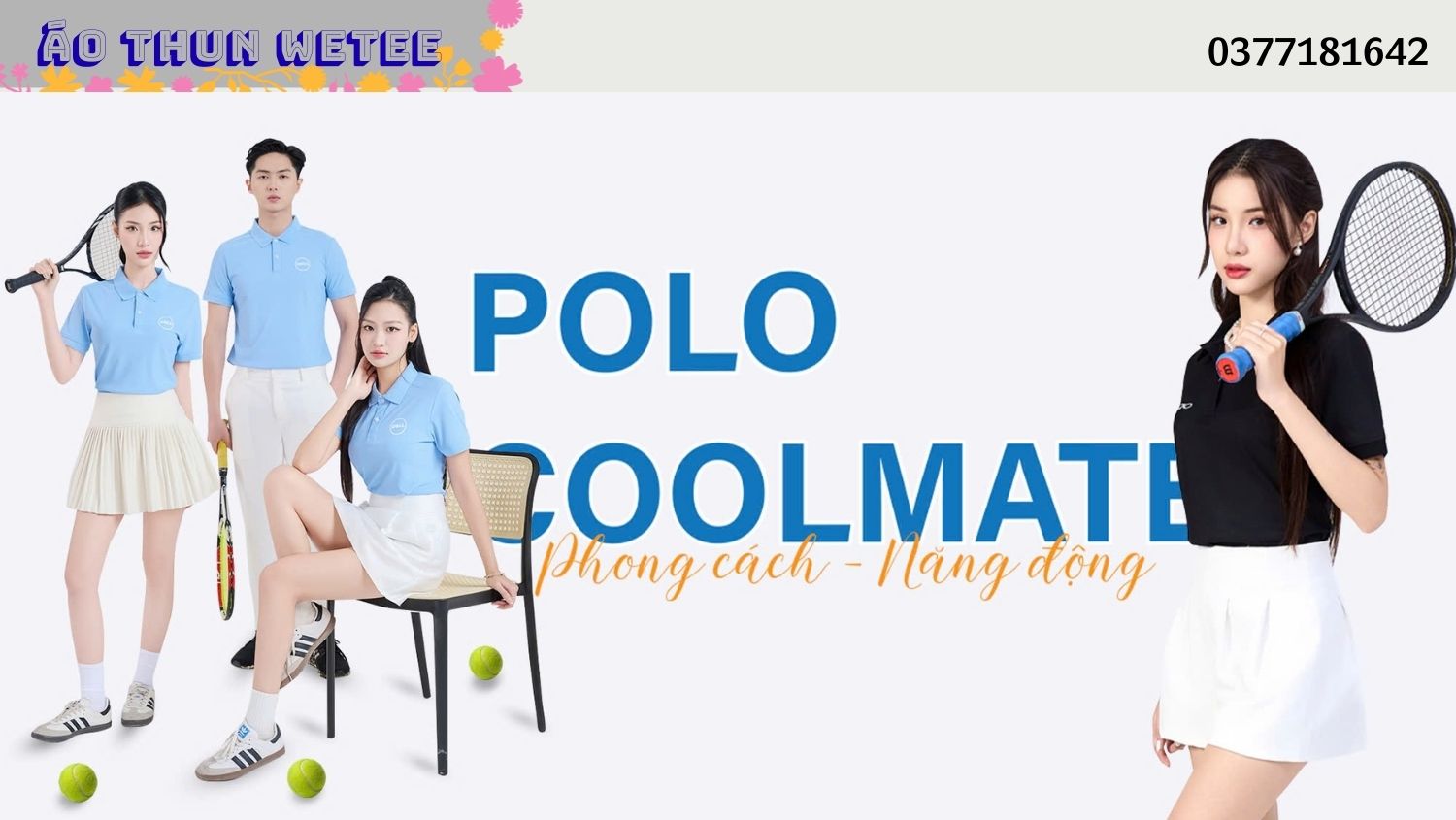 Áo Thun Wetee Polo Coolmate – Thời Trang Năng Động Cho Nam & Nữ – WeTee