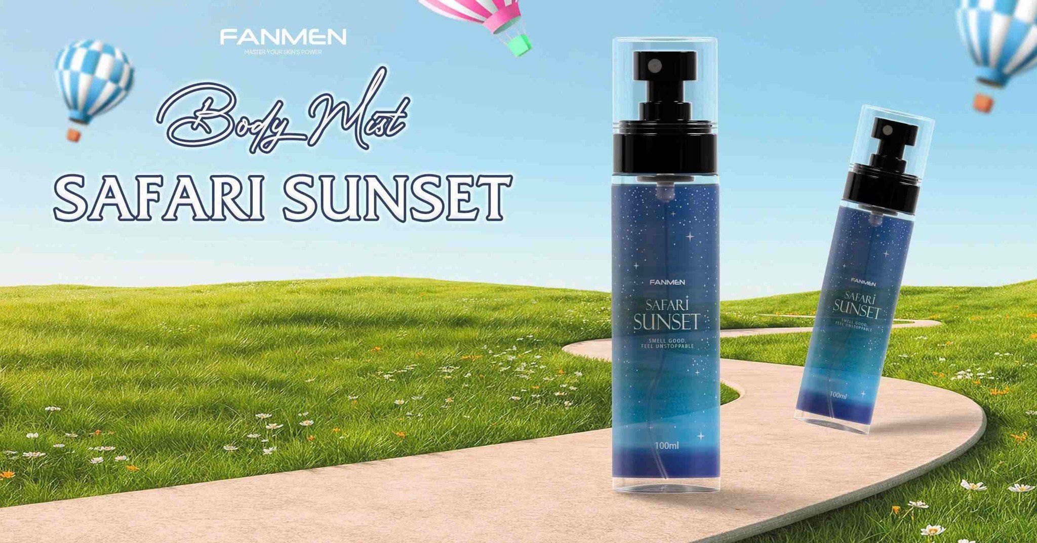 Body Mist Nam Safari Sunset Fanmen