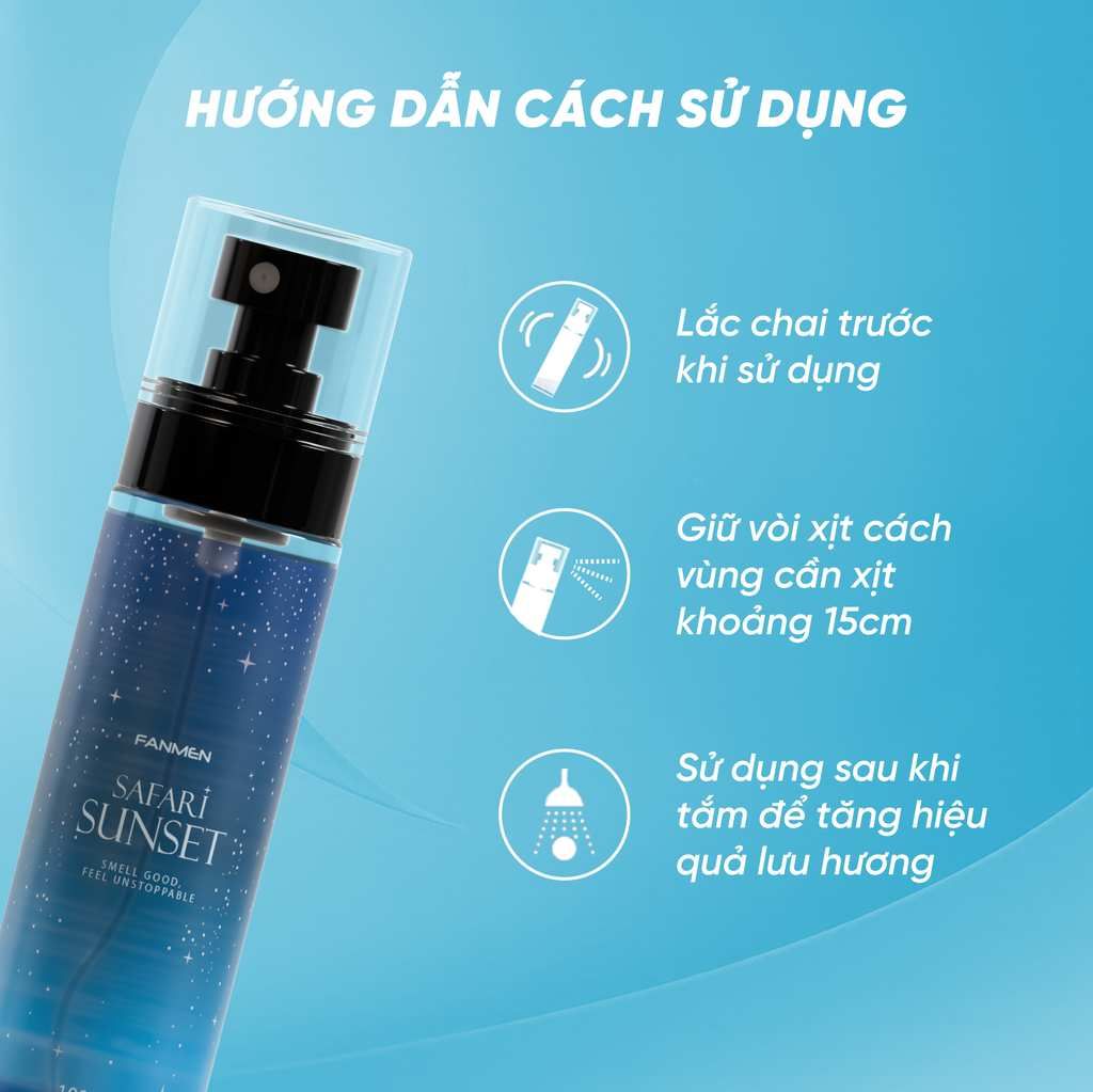 Body Mist Nam Safari Sunset Fanmen