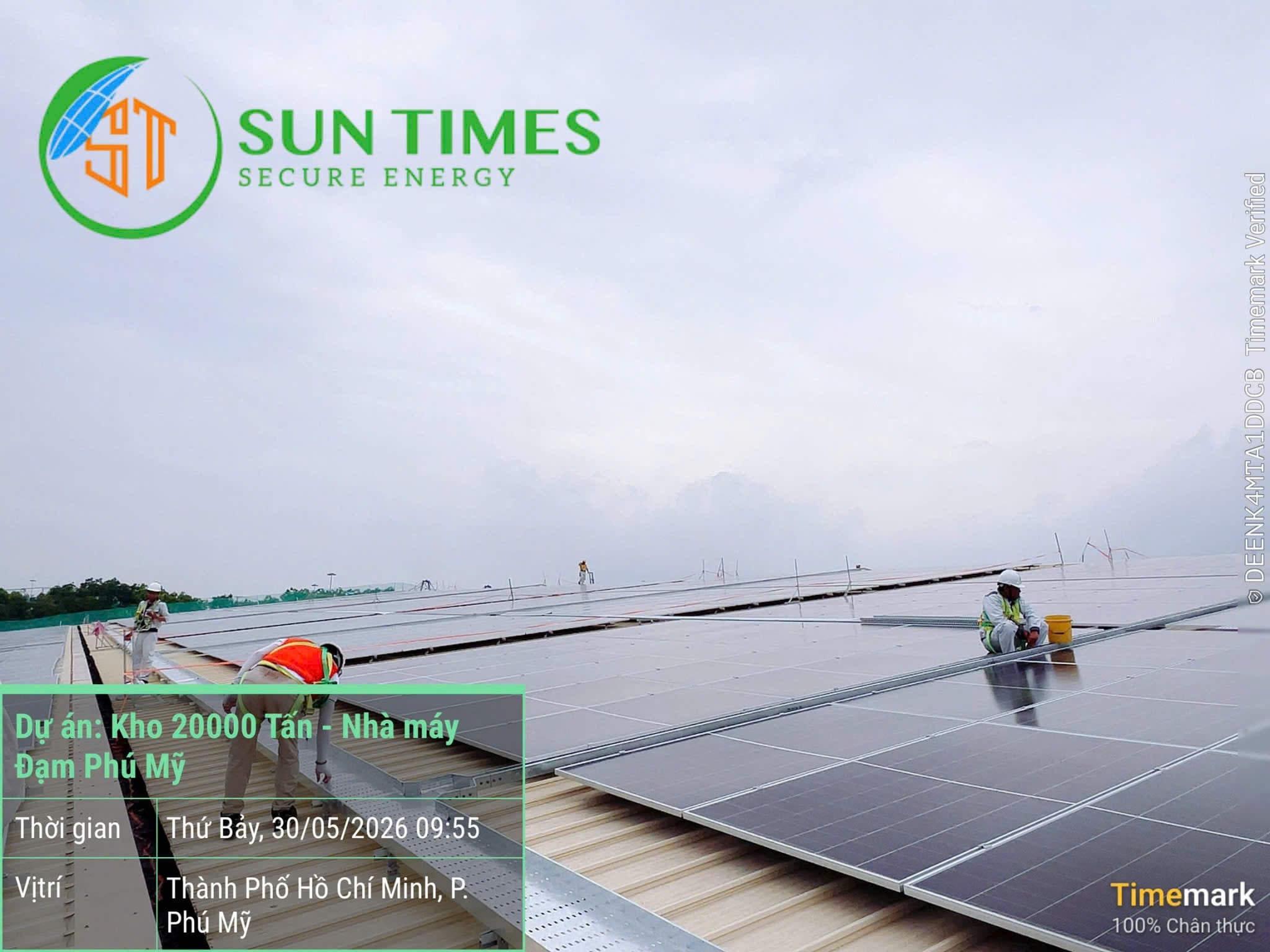 ☀️ CẬP NHẬT TIẾN ĐỘ DỰ ÁN ĐIỆN MẶT TRỜI 1.650 KWP TẠI KHO 20.000 TẤN Đ ...