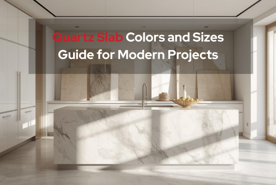 Quartz Slab Colors and Sizes Guide for Modern Projects – VICCORP