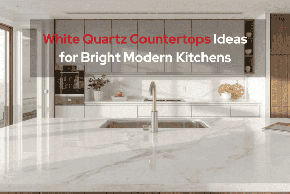 White Quartz Countertops Ideas for Bright Modern Kitchens – VICCORP