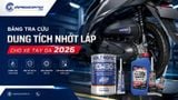 Bảng tra cứu dung tích nhớt láp cho xe tay ga 2026 – Express Center ...