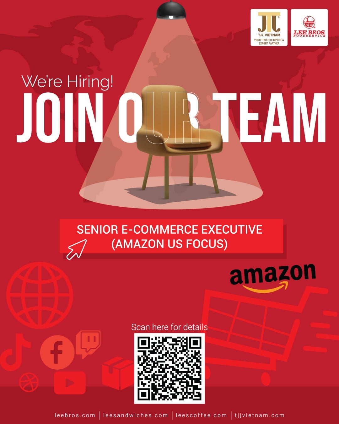 Hiring Employees - Senior E-commerce Executive (Amazon US Focus) – TJJ ...