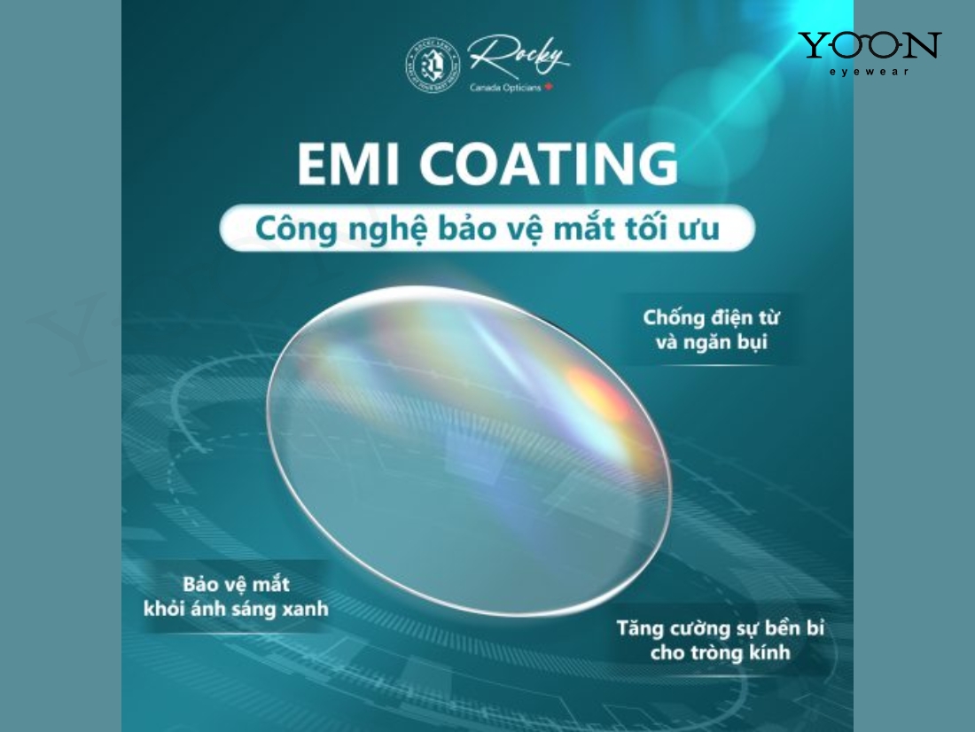 Tròng Kính Rocky Smart BlueControl 1.67 Chống Ánh Sáng Xanh – Mắt Kính Yoon