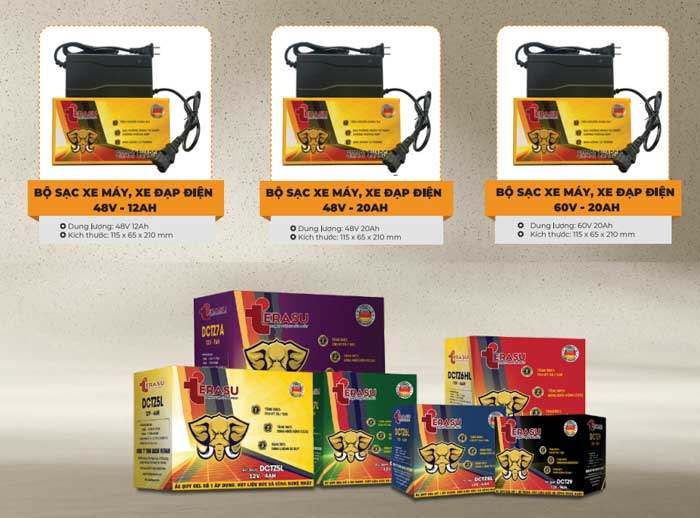 Thông số bình ắc quy xe máy theo từng dòng xe – Phụ tùng xe máy Terasu