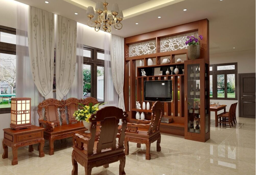 Mẫu Thiết Kế Phòng Khách Đẹp Tại Hưng Hà – Thái Bình – nahome