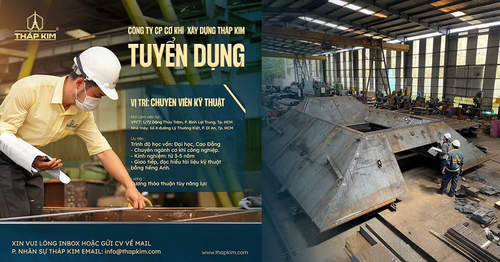 Tuyển Dụng: Chuyên Viên Kỹ Thuật Đội Ngũ Nhân Sự Chủ Chốt 2026 – Thap ...