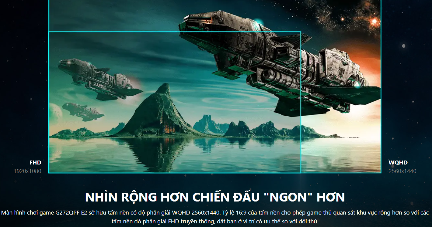 Màn hình MSI G272QPF E2 (27 inch/ 180Hz/ WQHD/ IPS)