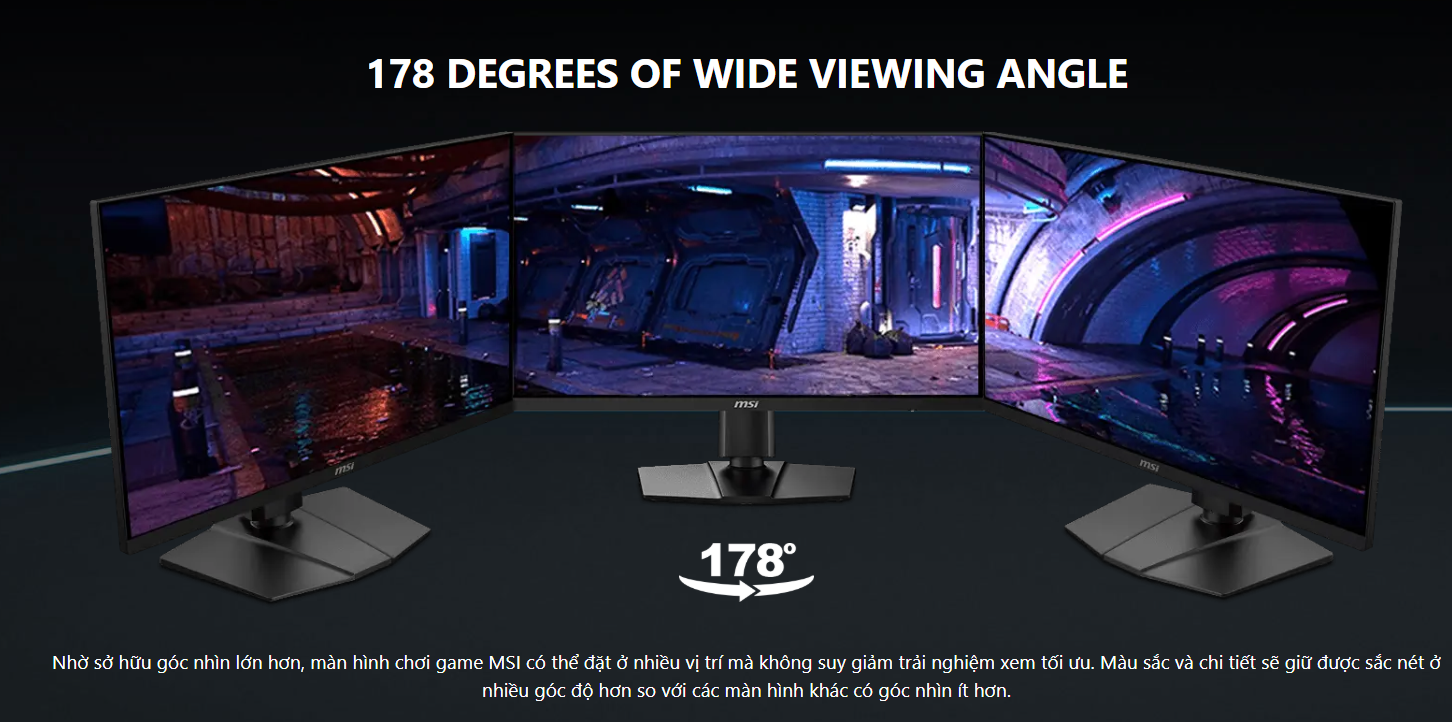 Màn hình MSI G272QPF E2 (27 inch/ 180Hz/ WQHD/ IPS)
