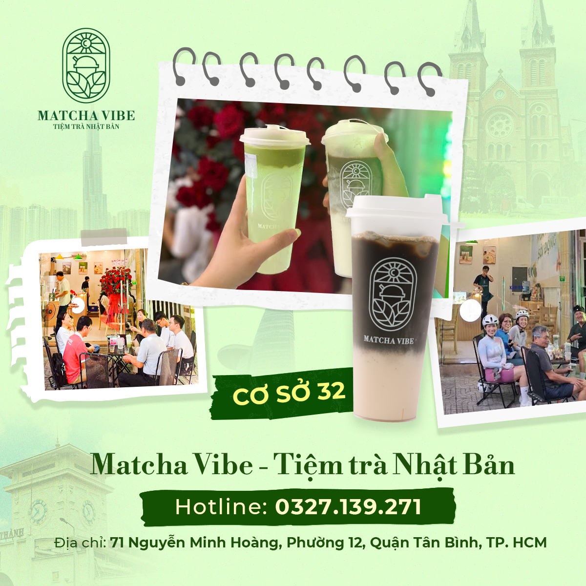 Matcha Vibe cơ sở 32 - 71 Nguyễn Minh Hoàng, Phường 12, Quận Tân Bình ...