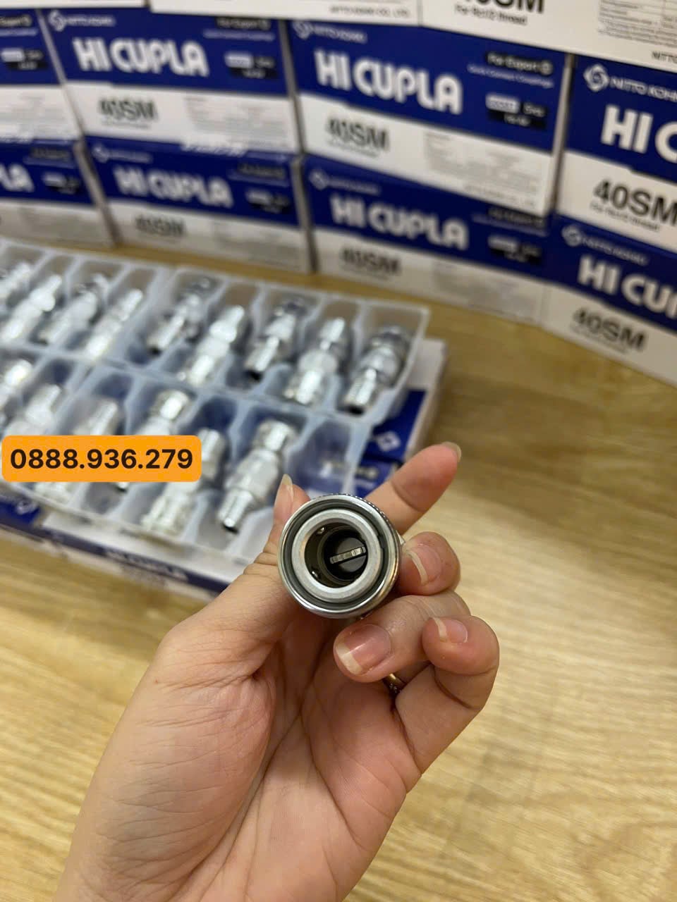 Khớp Nối Nhanh Nitto 40SM – Cupla 1/2" Chính Hãng – Maydungcu.com