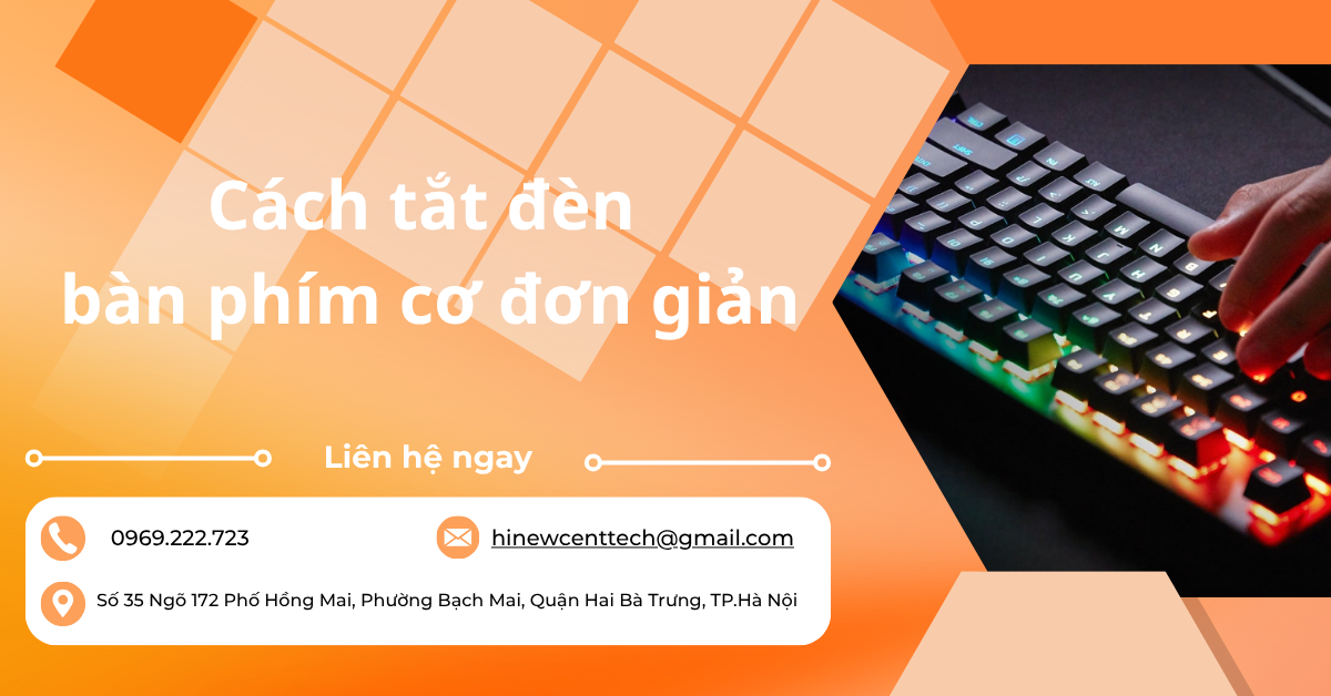 Cách tắt đèn bàn phím cơ đơn giản nhanh chóng – THÀNH ĐỨC COMPUTER