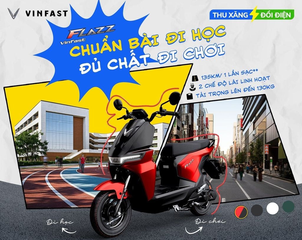 VinFast Flazz Max có gì khác so với VinFast Flazz thường?
