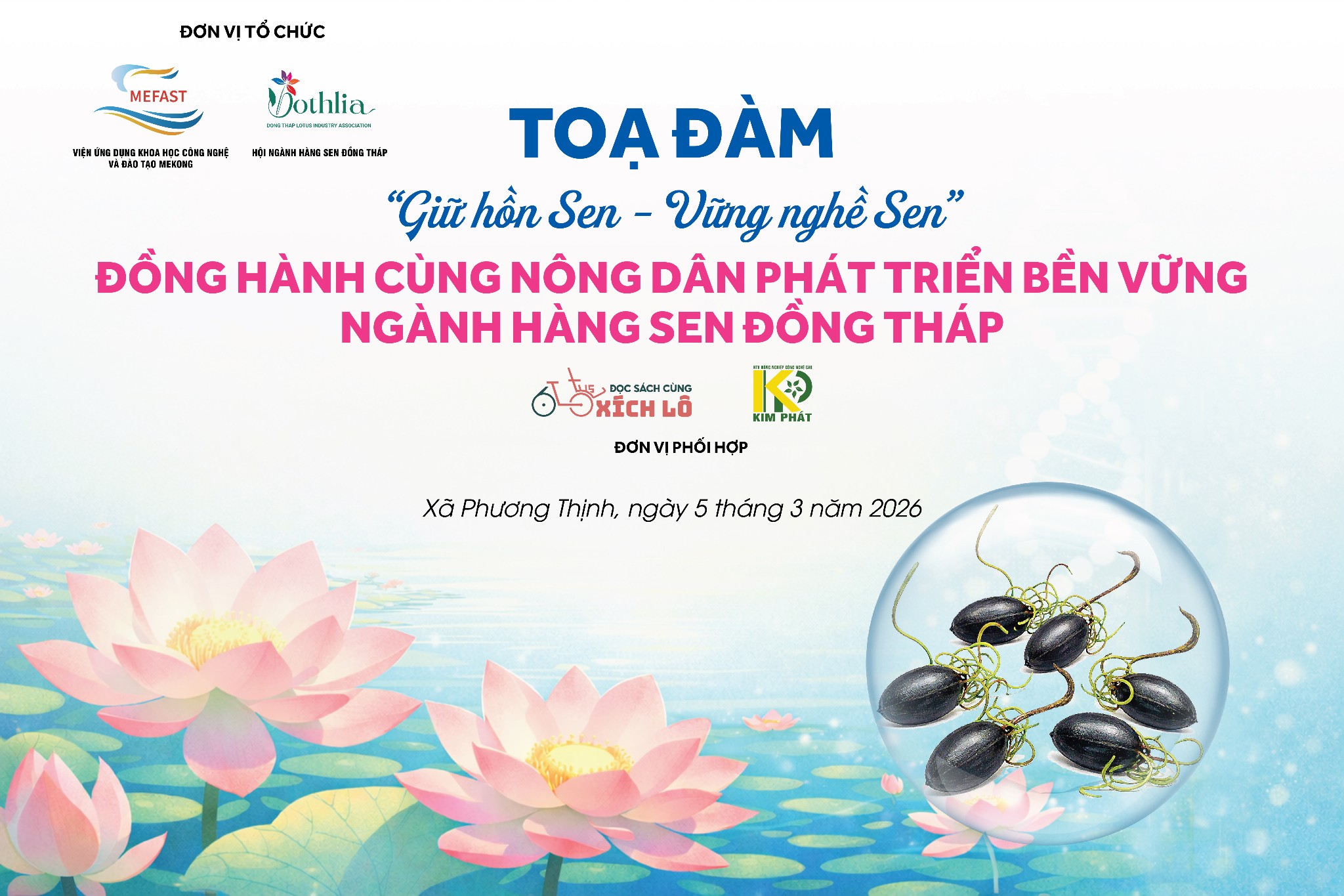 TOẠ ĐÀM “GIỮ HỒN SEN - VỮNG NGHỀ SEN” – Ngành Hàng Sen