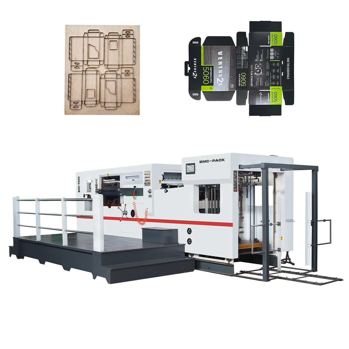 Flatbed Die Cutting and Creasing Machine