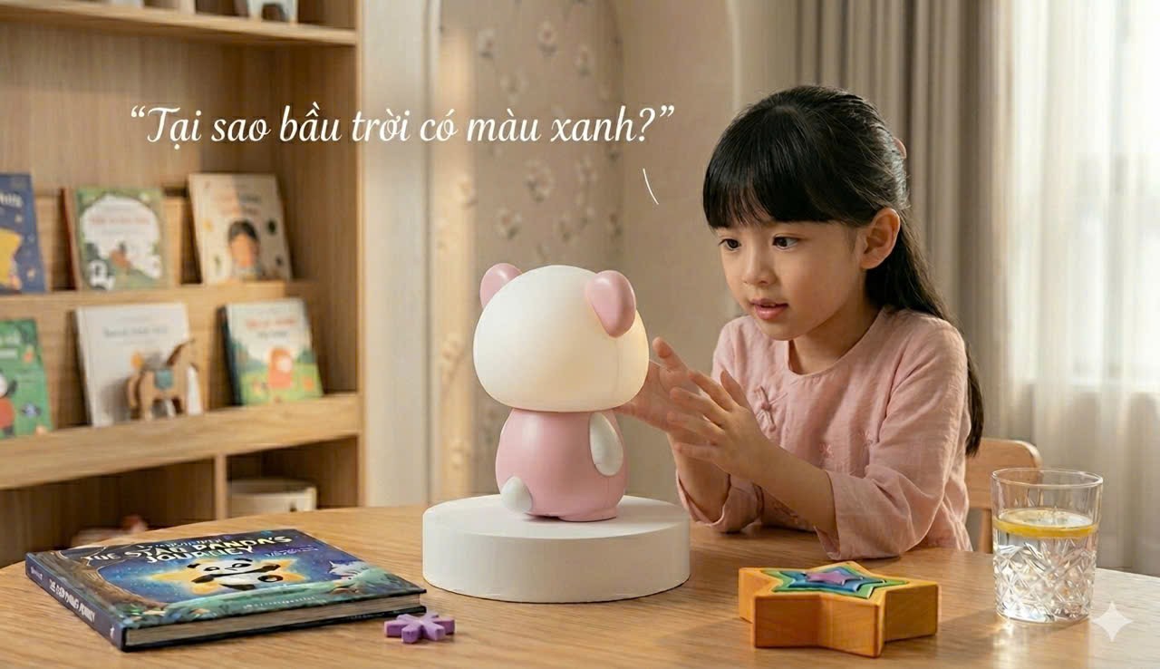 Robot Luma biết nói – AI LUMA