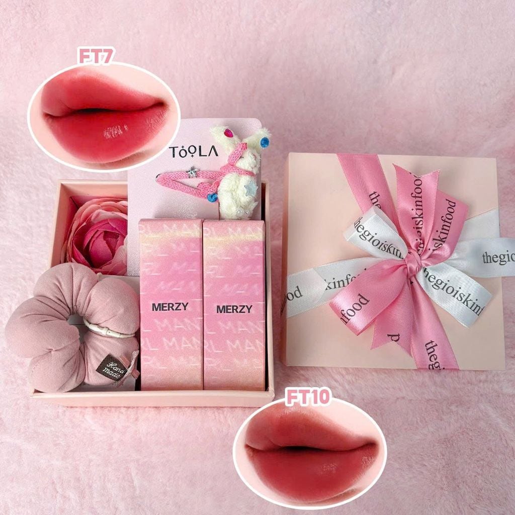 Son Tint Merzy Mịn Lì, Bền Màu, Fit Môi Tự Nhiên Water Fit Blur Tint ...