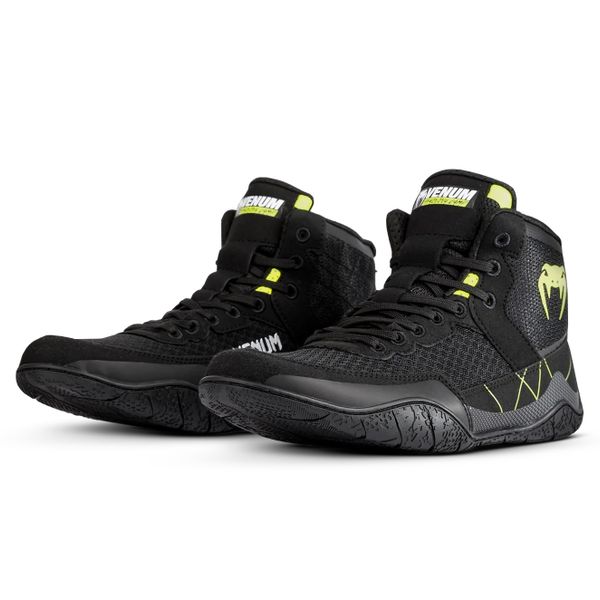 Giày Venum Training Camp 4.0 Wrestling Shoes - Black/Neon Green ...