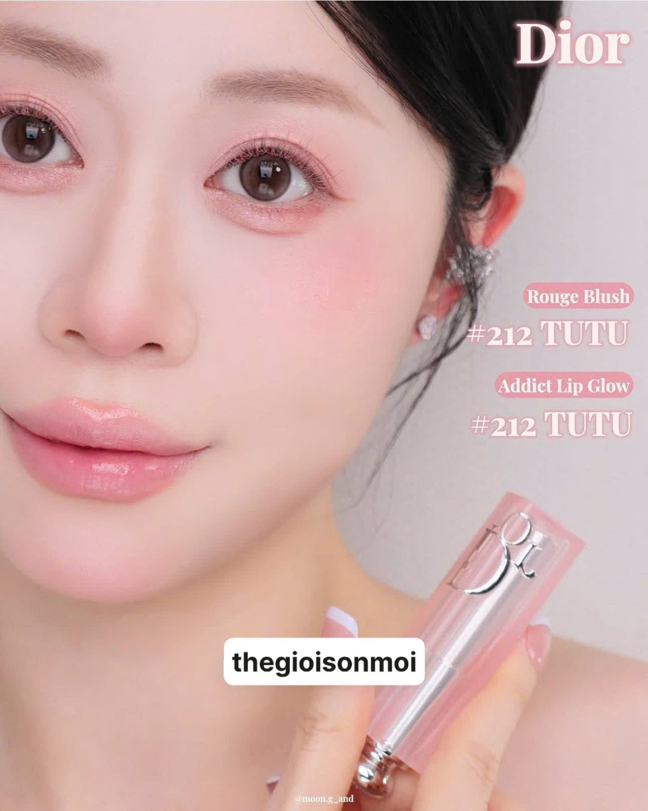 Son Dưỡng Dior Addict Lip Glow 212 Tutu – Thế Giới Son Môi