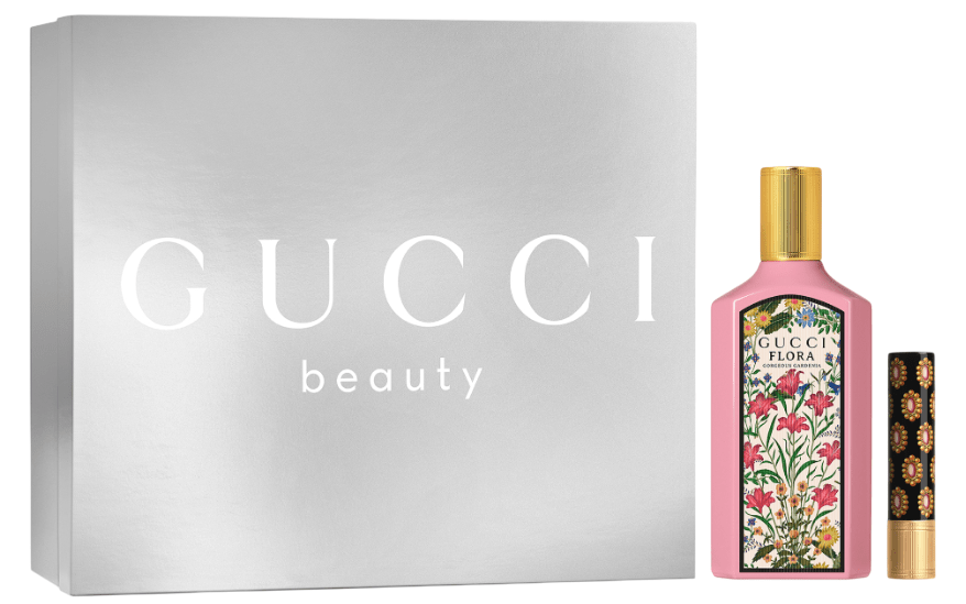 Set Nước Hoa Gucci Flora Gorgeous Gardenia EDP 100ML + Son Gucci 515 ...