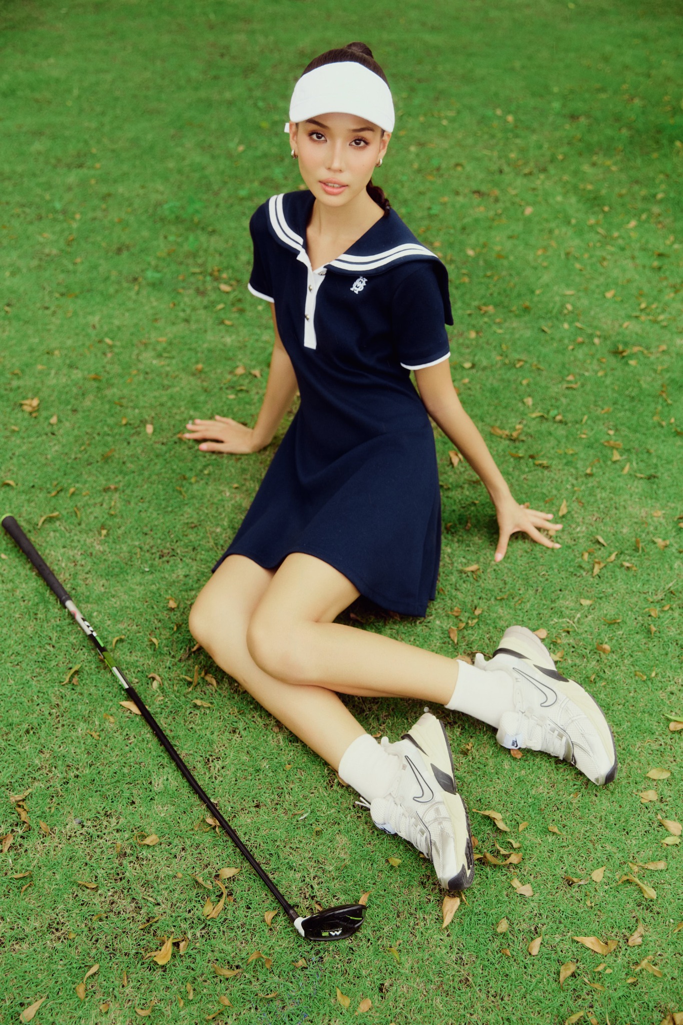 Đầm Ngắn Sailor Inspired Mini – Thun Gân TC "Basic – SomeHow