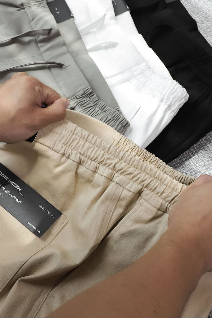 Quần Short Relaxed Khaki String – SomeHow