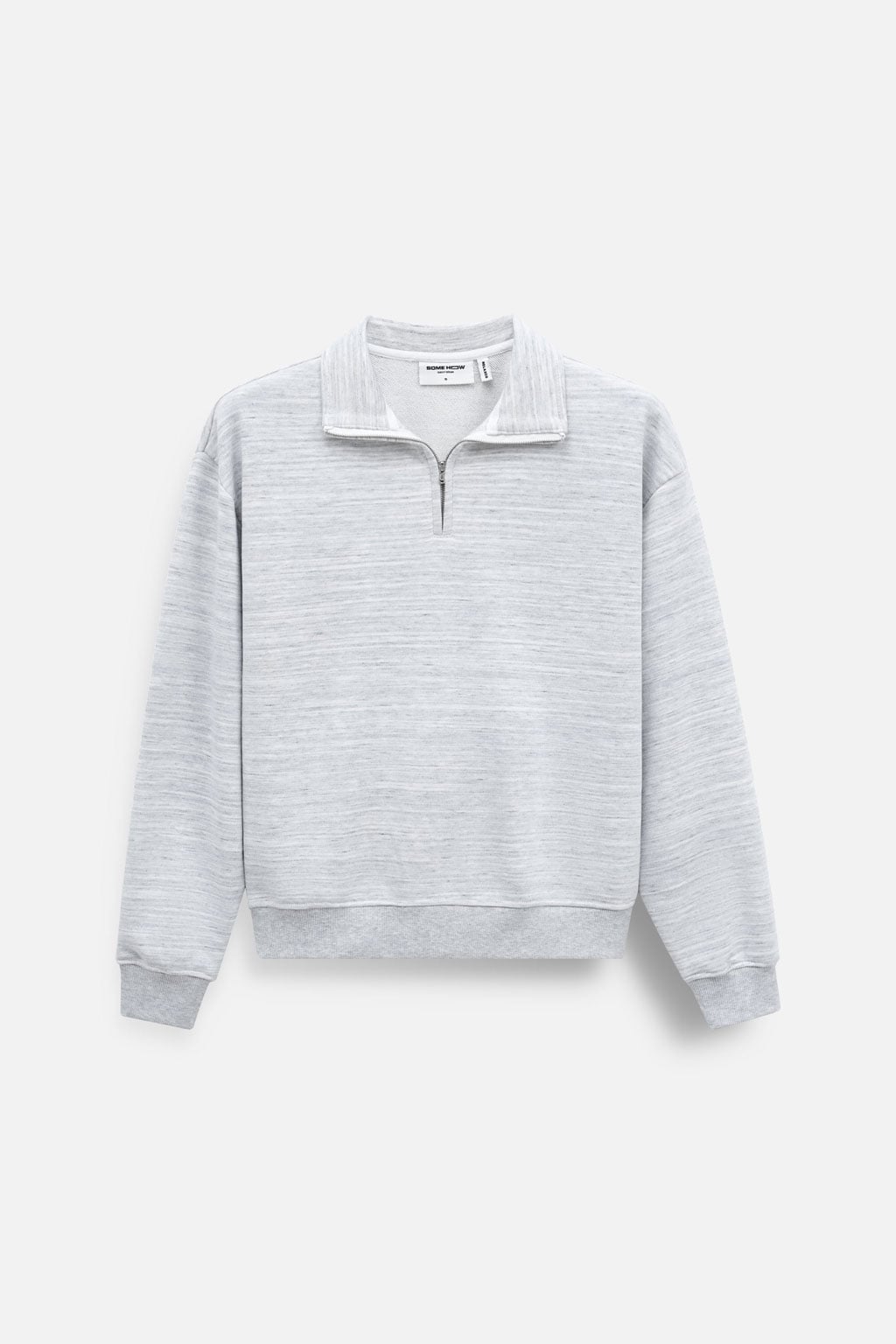 Áo Nỉ Relaxed Zipper Collar Essential – Cotton Tici Relax… – SomeHow