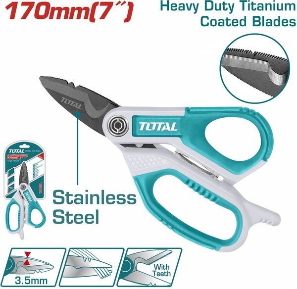 Kéo thợ điện 170mm Total THES051708 – minhtriet.com.vn