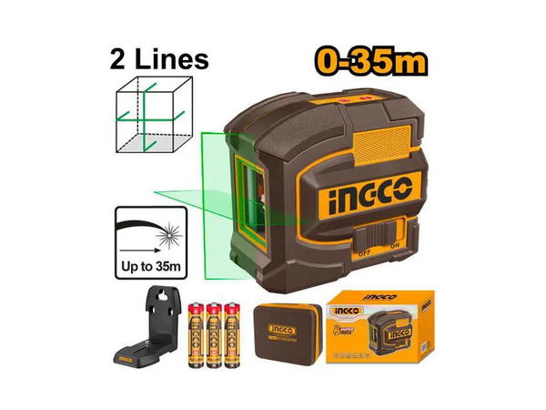 Máy Đo Mức Cân Bằng Tia Laser Xanh INGCO HLL156601 – minhtriet.com.vn
