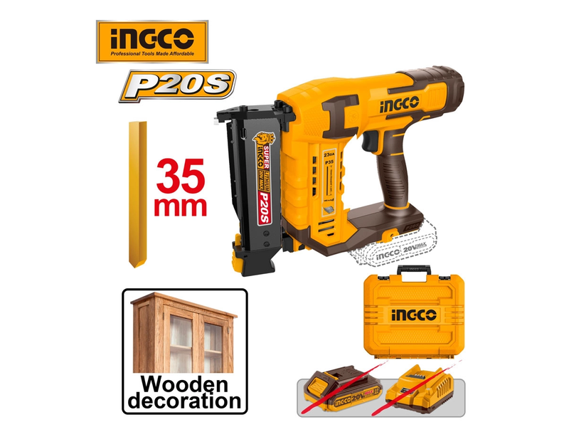 Máy bắn đinh ghim dùng pin 20V-35mm INGCO CBNLI3603 – minhtriet.com.vn