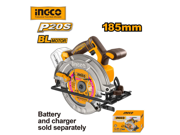 Máy Cưa Đĩa Tròn Dùng Pin 20V INGCO CSLI1851 – minhtriet.com.vn
