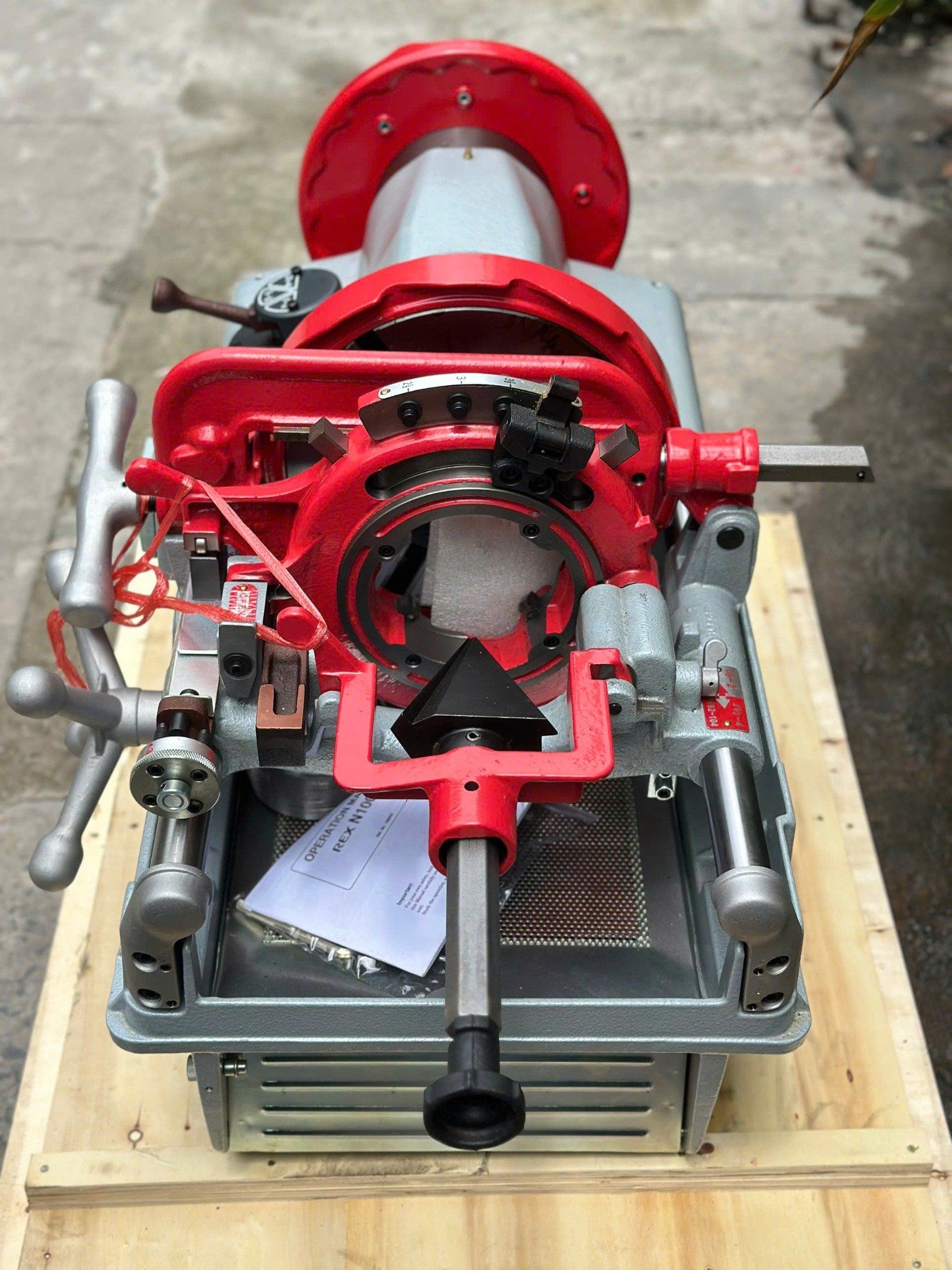 Máy Tiện Ren Ống REX N100A (1/2-4") – Công Suất Lớn, Nhật Bản ...