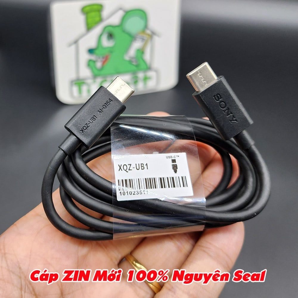 Cáp C-C Sony XQZ-UB1 Sạc Nhanh 2 Đầu Type-C ZIN Chính Hãng – Shop Tí Chuột